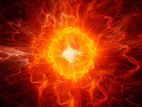 Fiery ball lightning - Stock Image - Everypixel
