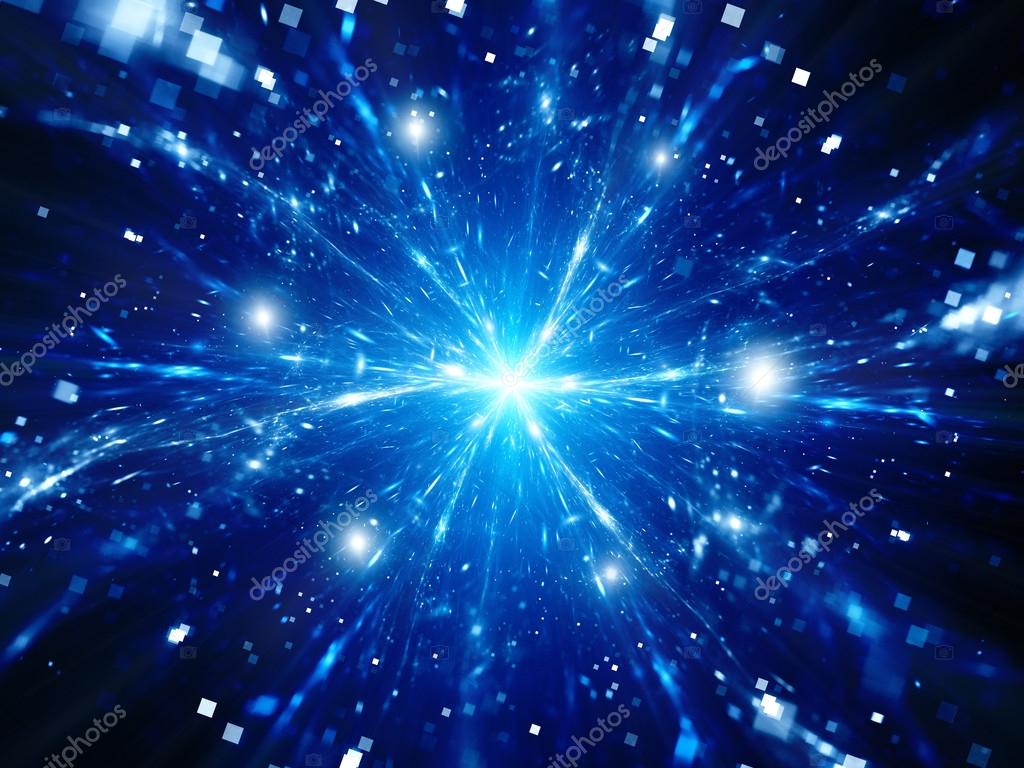 Magical explosion of big data in space Stock Photo by ©sakkmesterke ...