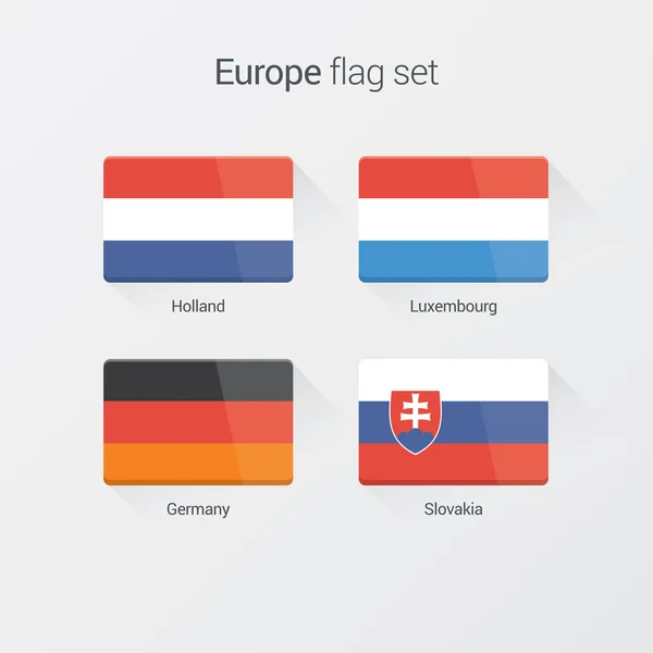 Flat flags Vector Art Stock Images | Depositphotos