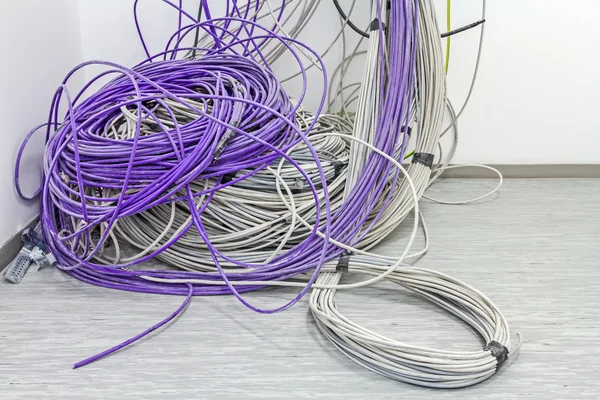 Server room cabling Stock Photos, Royalty Free Server room cabling ...