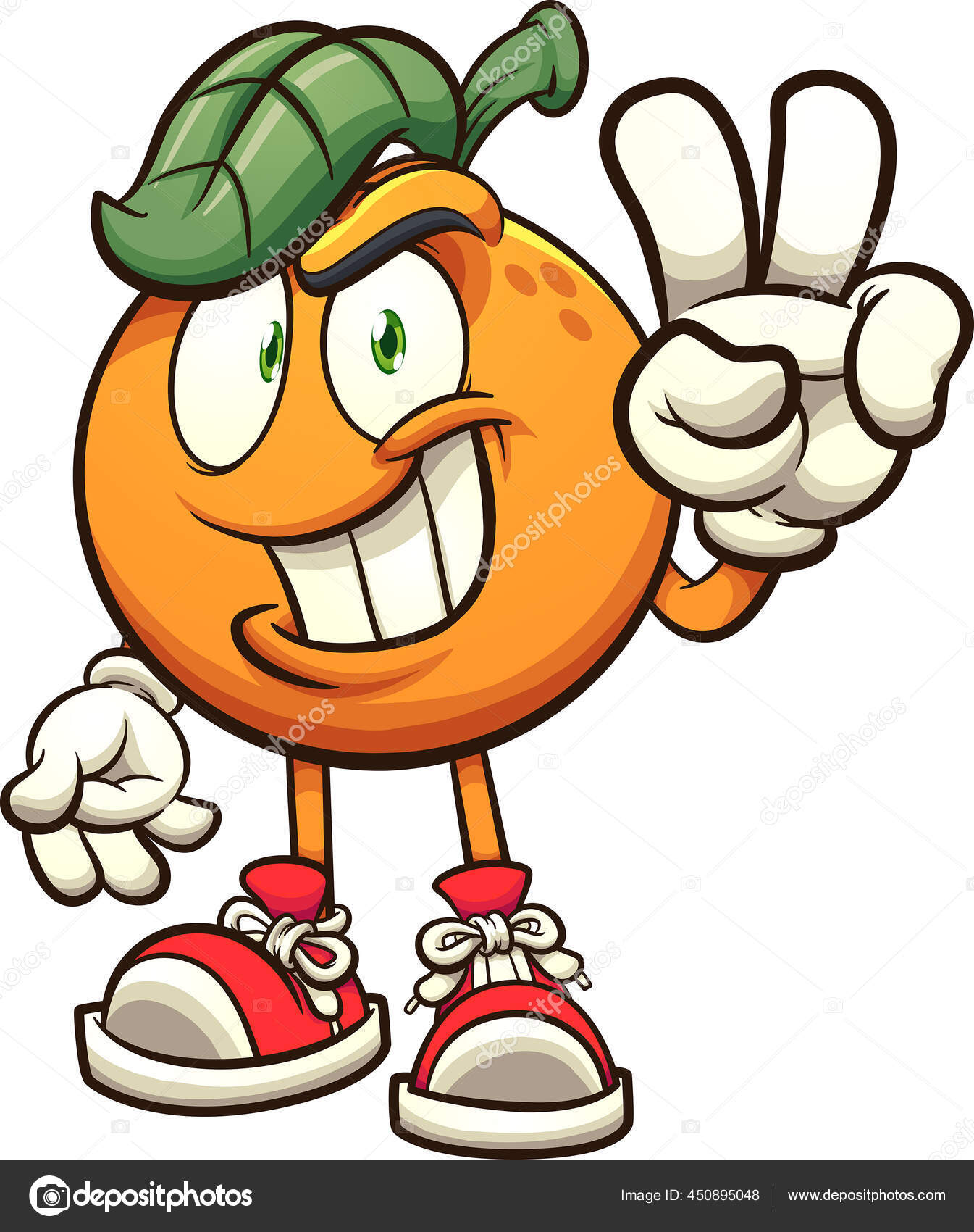 Wallpaper Of Fruit Doing Peace Sign