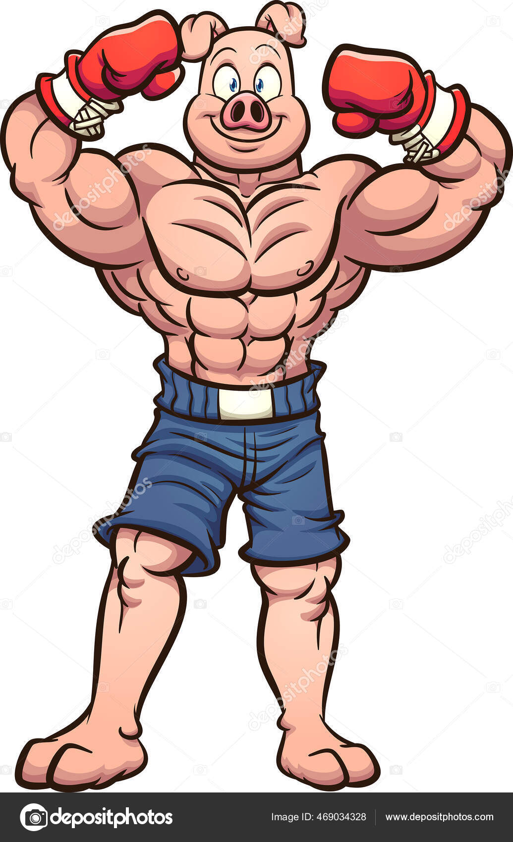 ボクシングのクリップアート