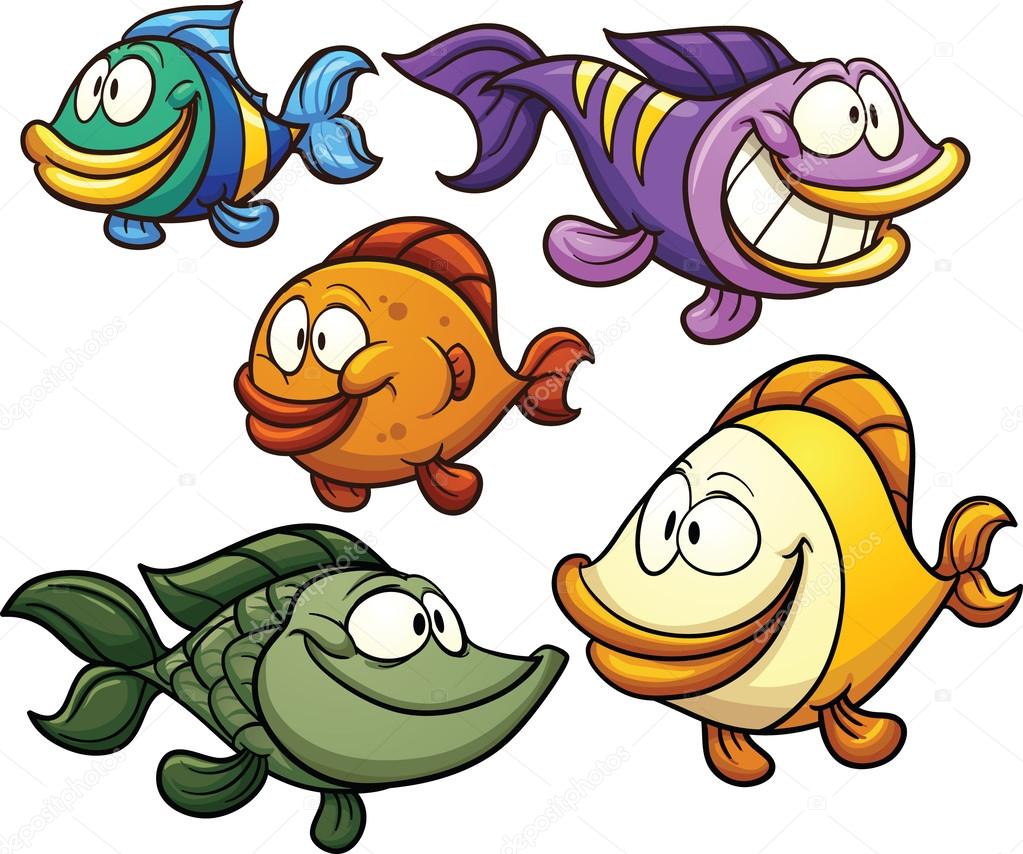 Smiling Fish Clipart