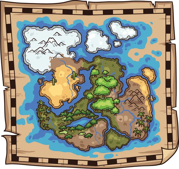 Pirate map Vector Art Stock Images | Depositphotos