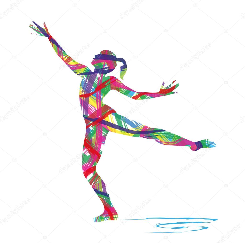 Abstract Silhouettes of dancer Stock Vector Image by ©passiflora #60071737