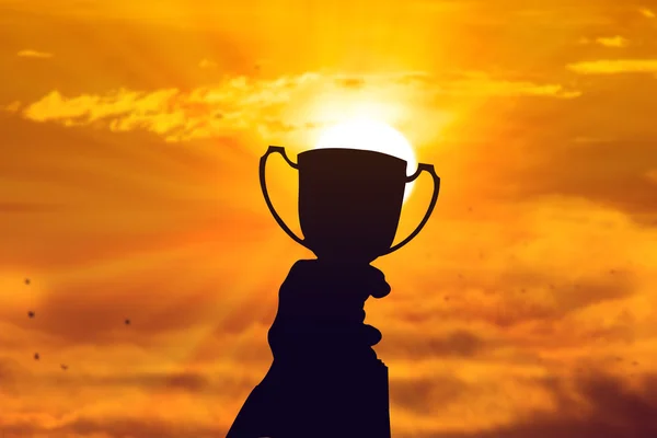 Winning a trophy Stock Photos, Royalty Free Winning a trophy Images ...