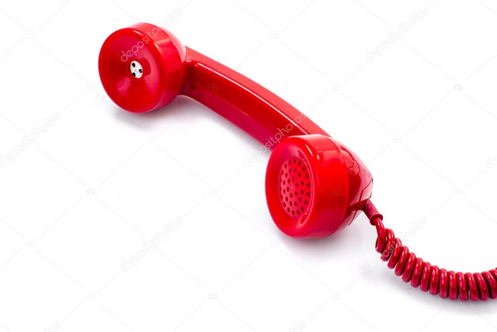 Red Phone Handset