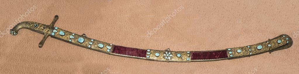 Sabre, inlaid with precious stones — Stock Editorial Photo © Aleks49 ...