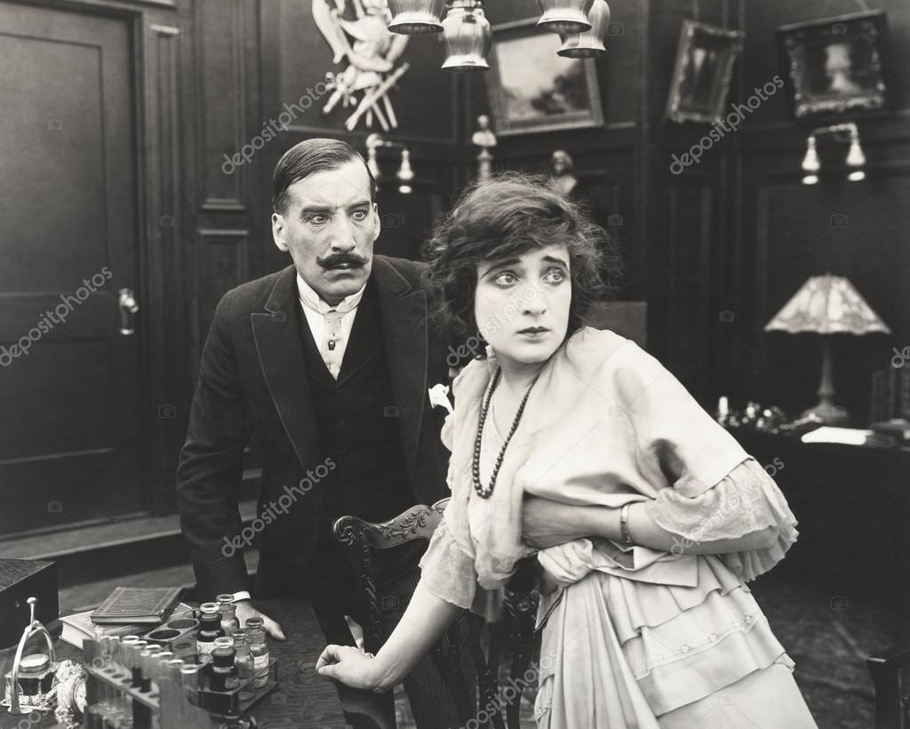 Scared woman looking away — Stock Photo © everett225 #82898650