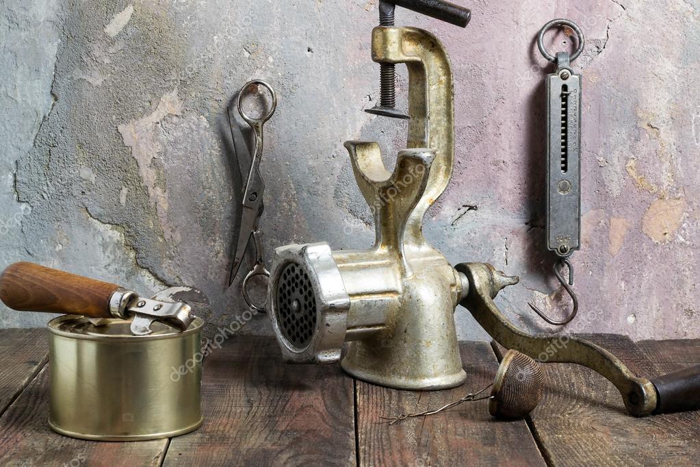 Obsolete items for the kitchen - photo of vintage style ⬇ Stock Photo ...