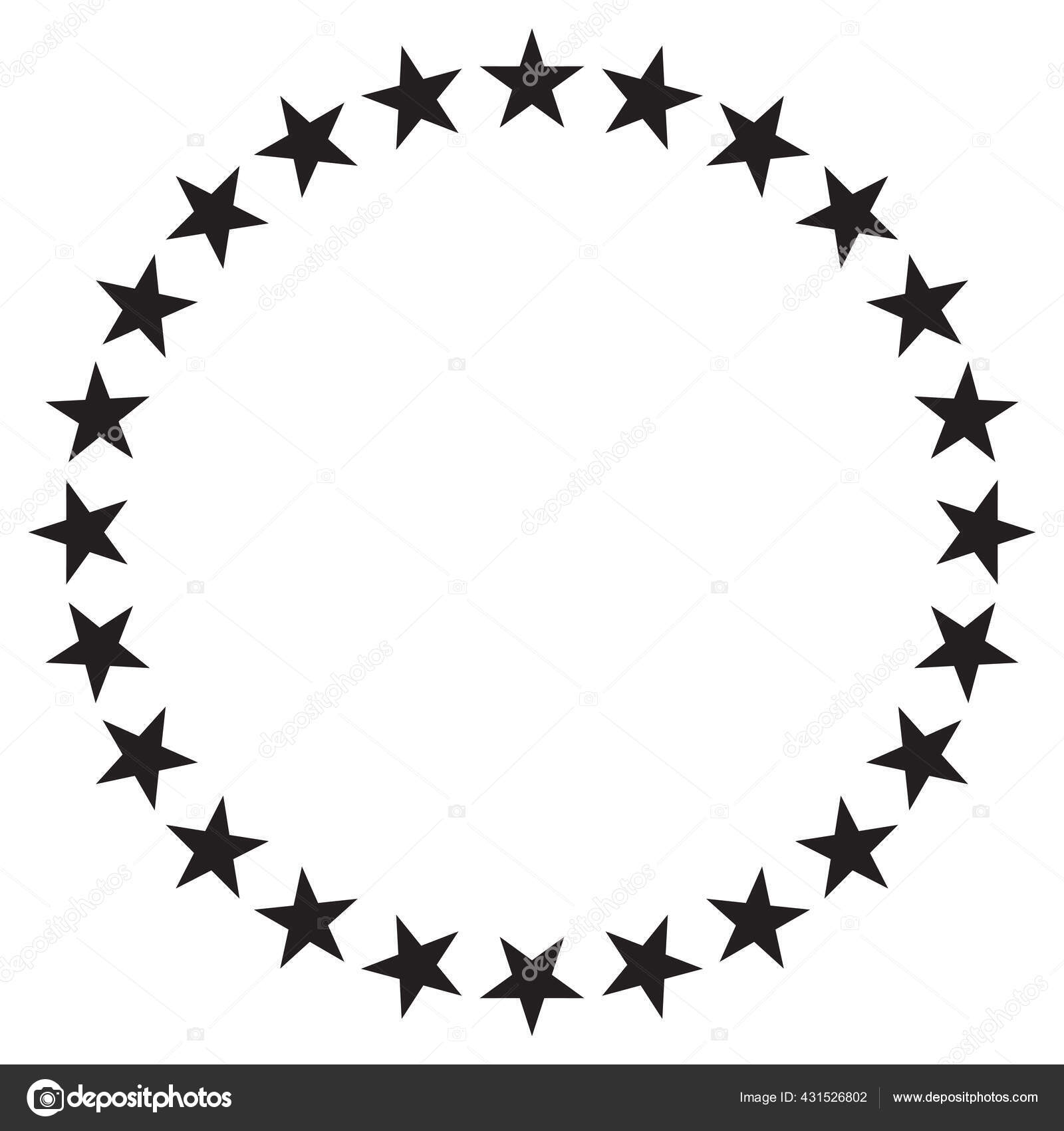 Stars Circle Vector Icon Design Stock Vector by ©Tribaliumivanka 431526802