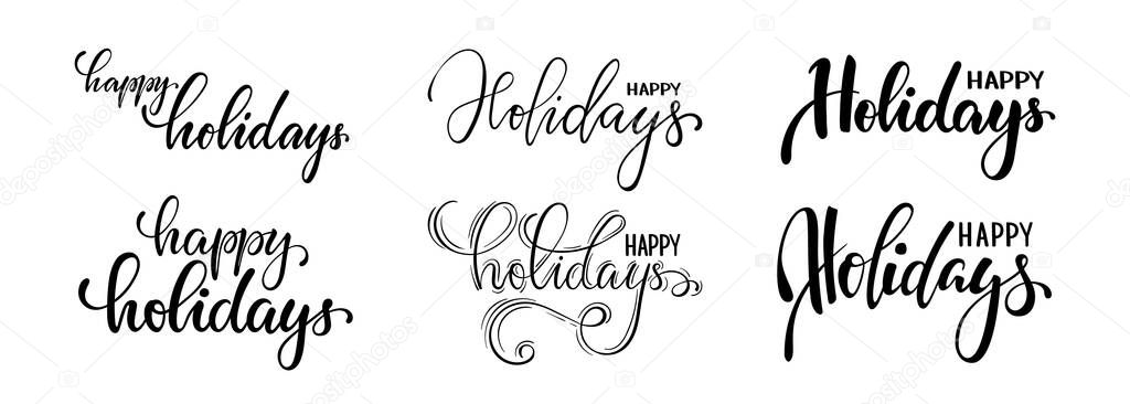 Christmas Seasonal Holidays Vector Art Stock Images Depositphotos