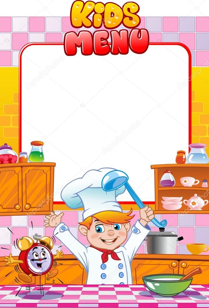 Детское меню Стоковая иллюстрация ©VitD #92953642