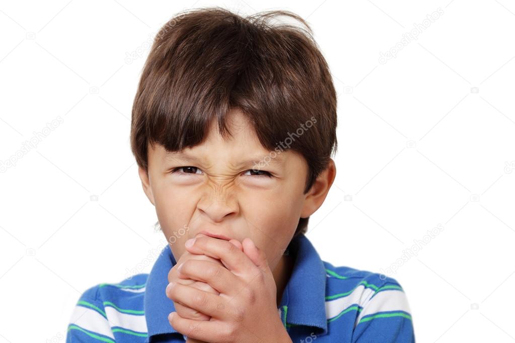 Young boy yawning Stock Photo by ©dmediapro 63942321