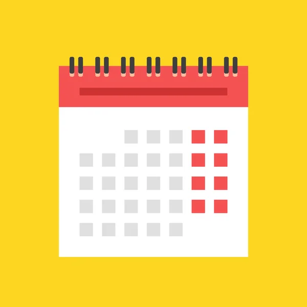 Vector Calendar Icon — Stock Vector © magurok5 #34261187 Vector Calendar Icon — Stock Vector © magurok5 #34261187