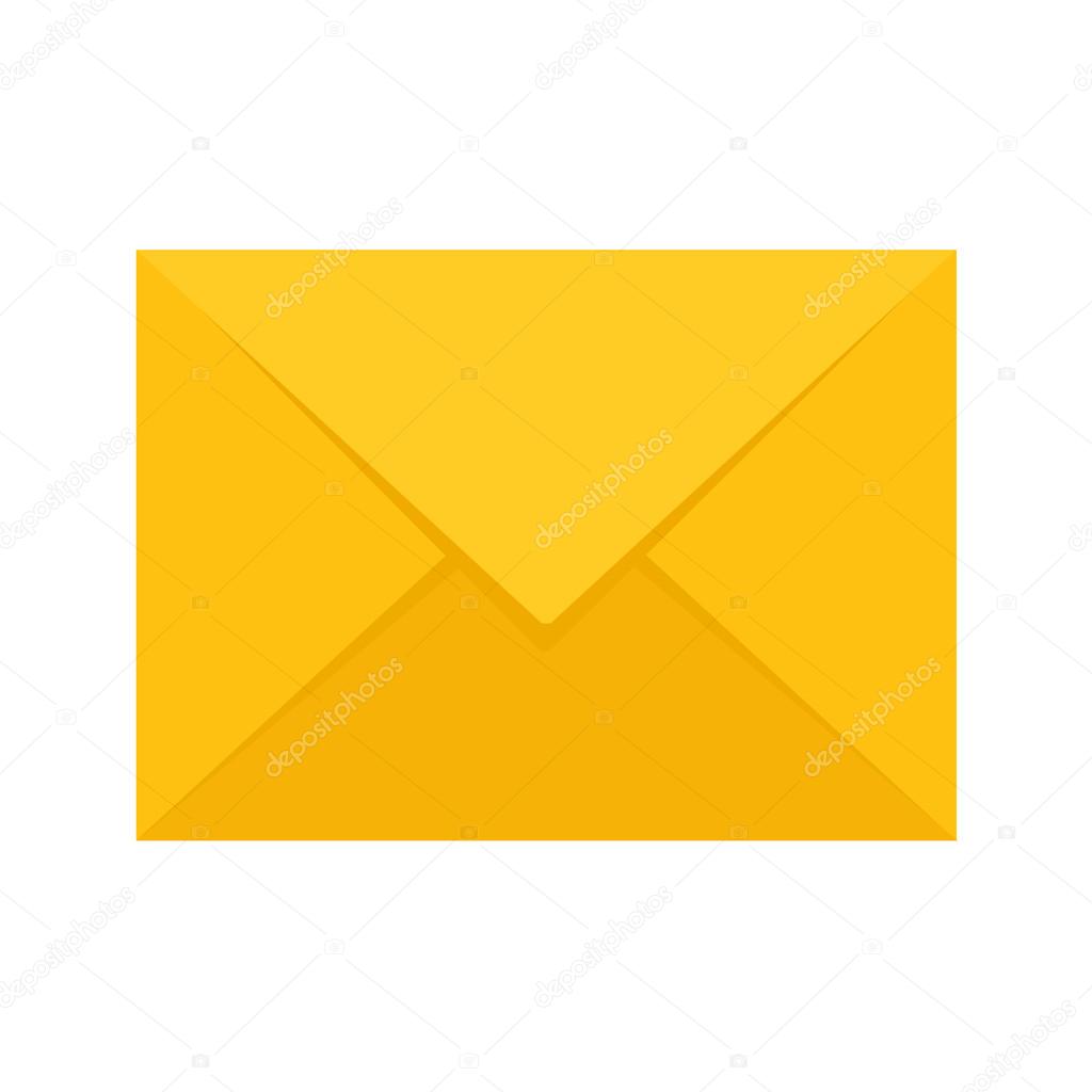 Flat Envelope Icon
