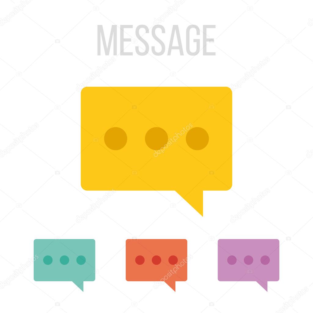 Vector message icons Stock Vector by ©magurok5 65139927 Vector message icons Stock Vector by ©magurok5 65139927