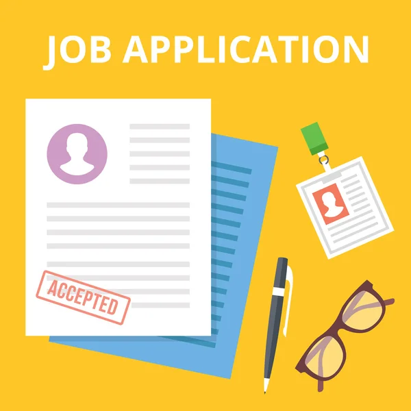 Job Application Clipart