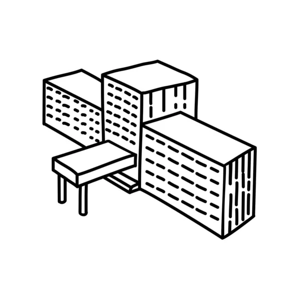 Picture Icon Doodle Hand Drawn Black Outline Icon Style Stock Vector by ...