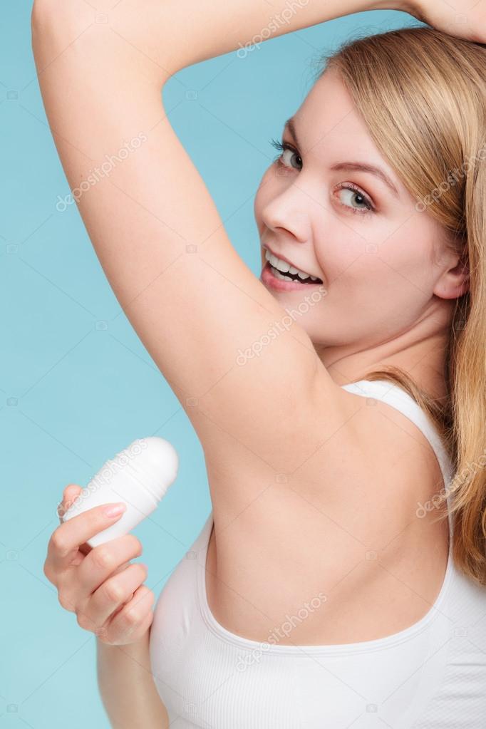 Putting On Deodorant