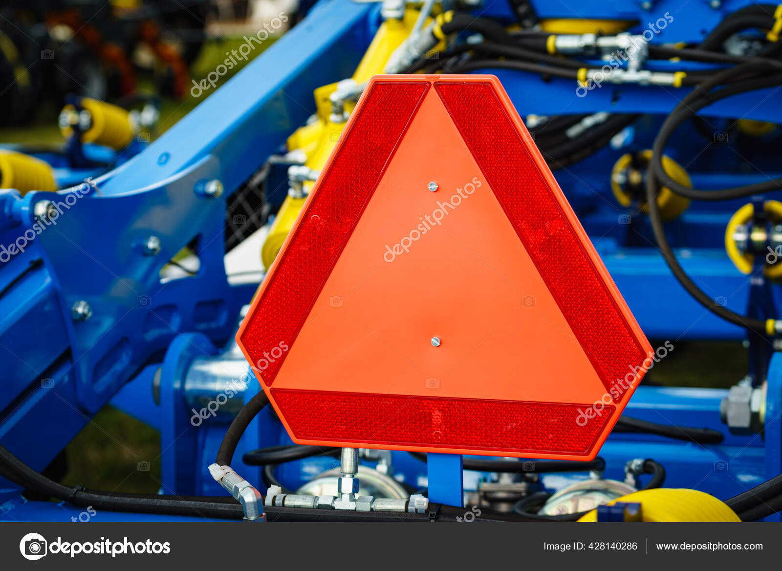 Slow Moving Vehicle Sign
