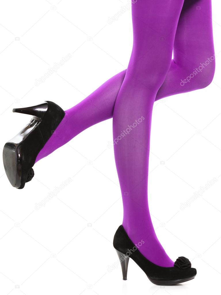 Woman with long legs standing Stock Photo by ©Voyagerix 67003525