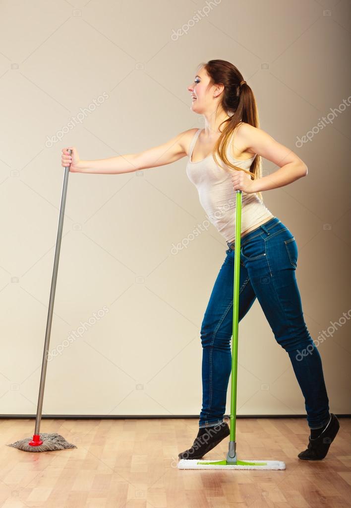 Mopping Floor Funny