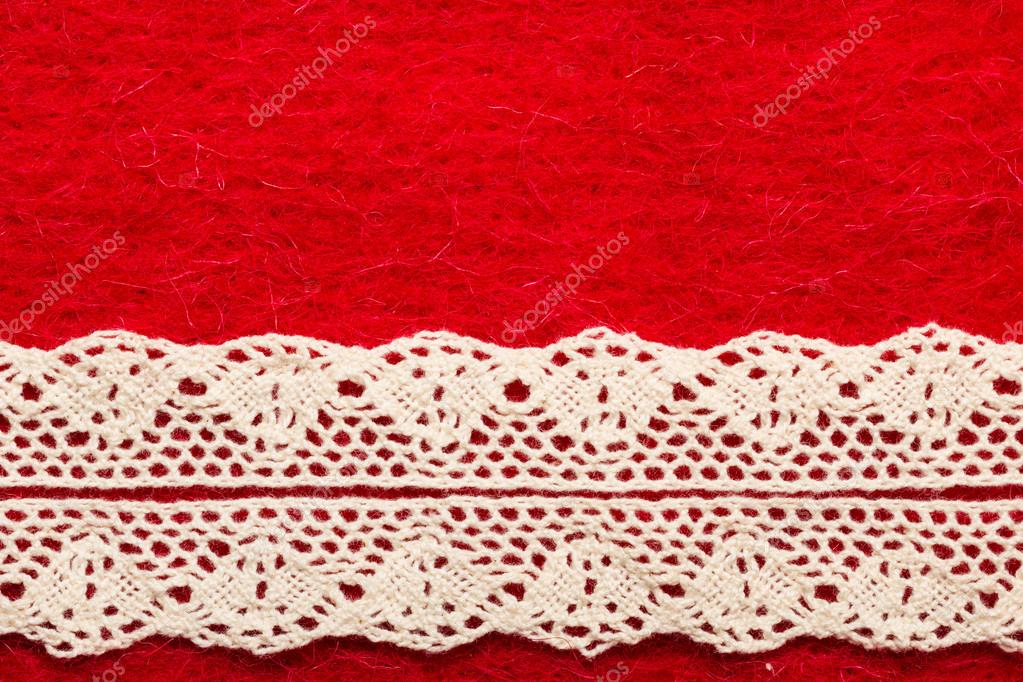 Vintage White Lace Background