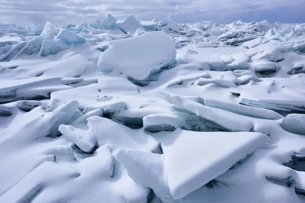Blue Ice Shards Lake Michigan - Stock Image - Everypixel