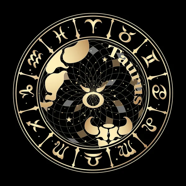 Signo de oro del zodíaco Vector de stock #75693713 de ©v.klim2011