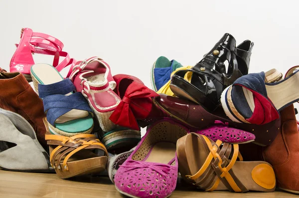 Pile Of Designer Shoes