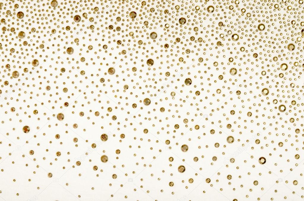 Gold Rhinestone Background