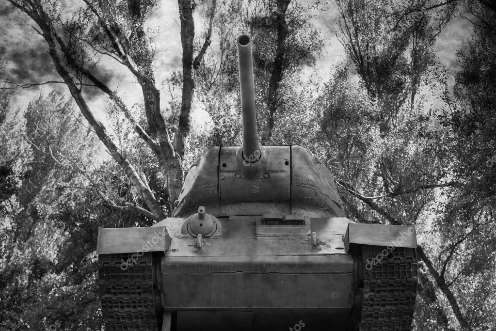 Old Army Tank — Stock Photo © trybex #56054743