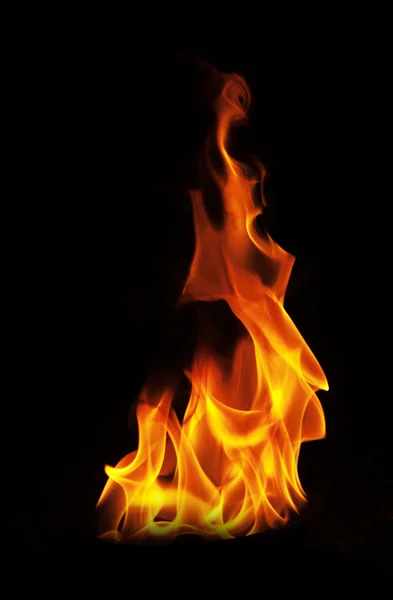 Flames Black Background Clipart