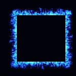 Red fire frame Stock Photo by ©vkraskouski 1655187