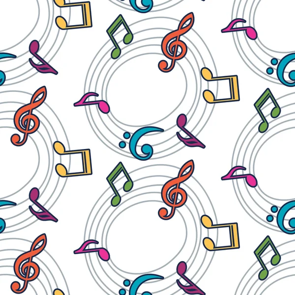 Musical pattern Stock Vector Image by ©sntpzh #52823231