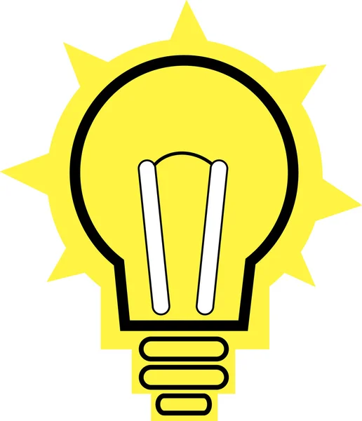 Shining light bulb icon ⬇ Vector Image by © furtaev | Vector Stock 11759704
