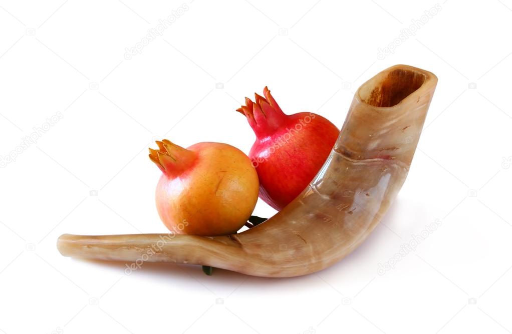 Rosh hashanah (jewish New Year) concept. Traditional symbol — Stock ...
