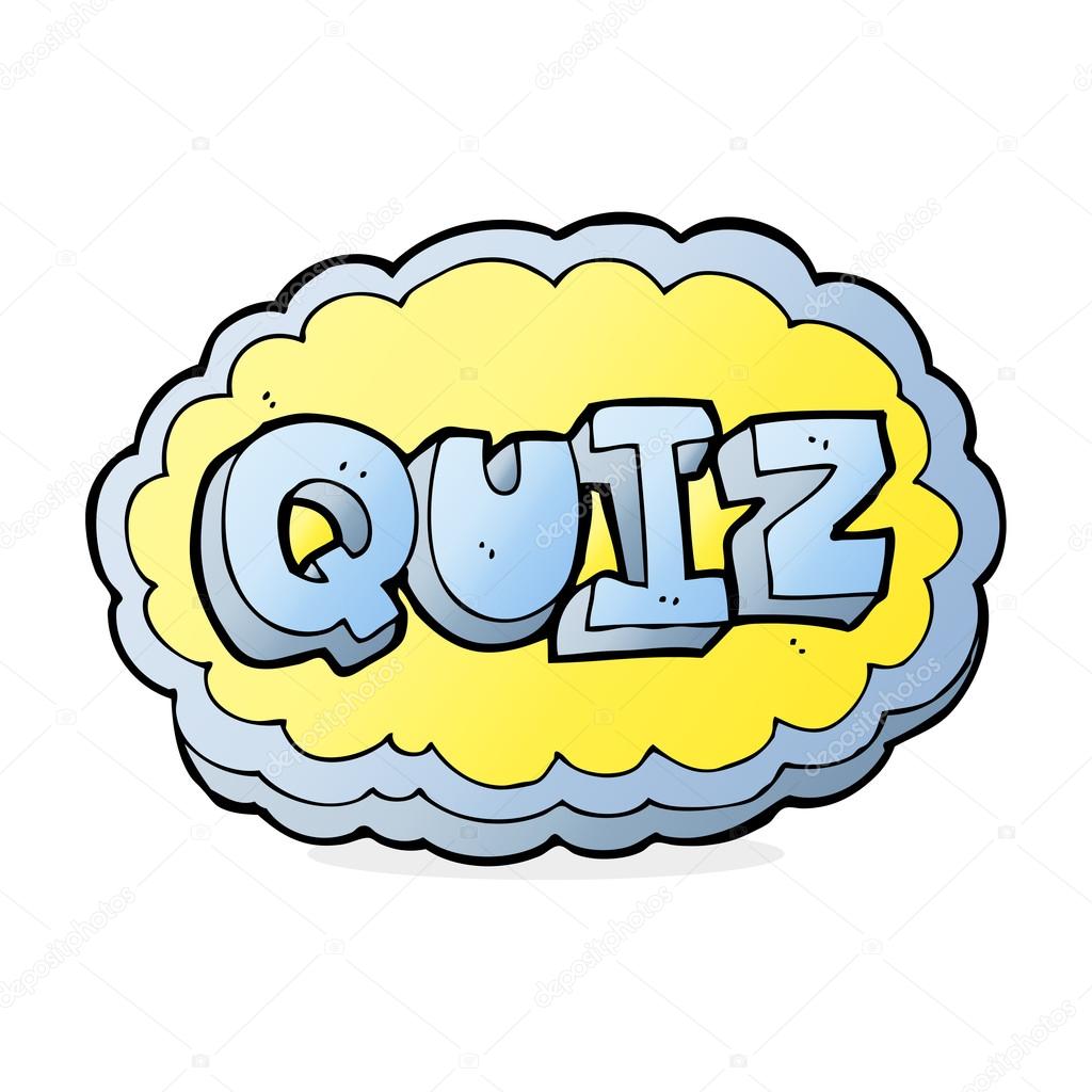 Signo de concurso de dibujos animados Vector de stock por ...