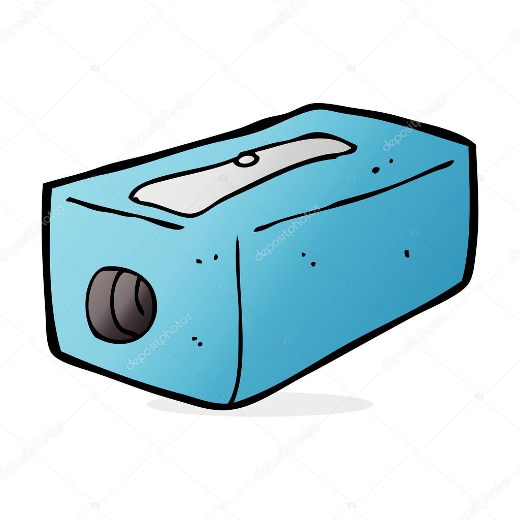 Cartoon pencil sharpener Stock Vector Image by ©lineartestpilot #101835438