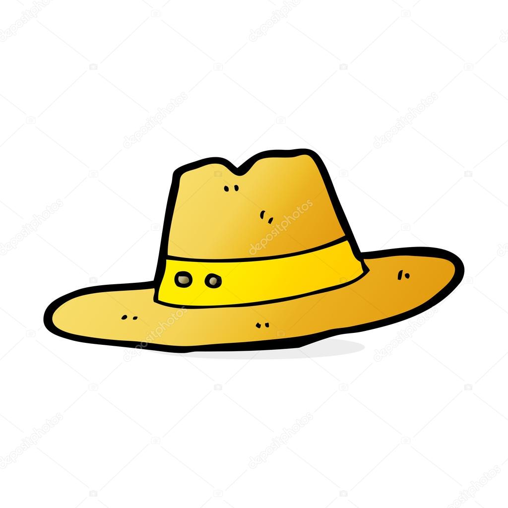 Cartoon illustration of hat Stock Vector Image by ©lineartestpilot ...