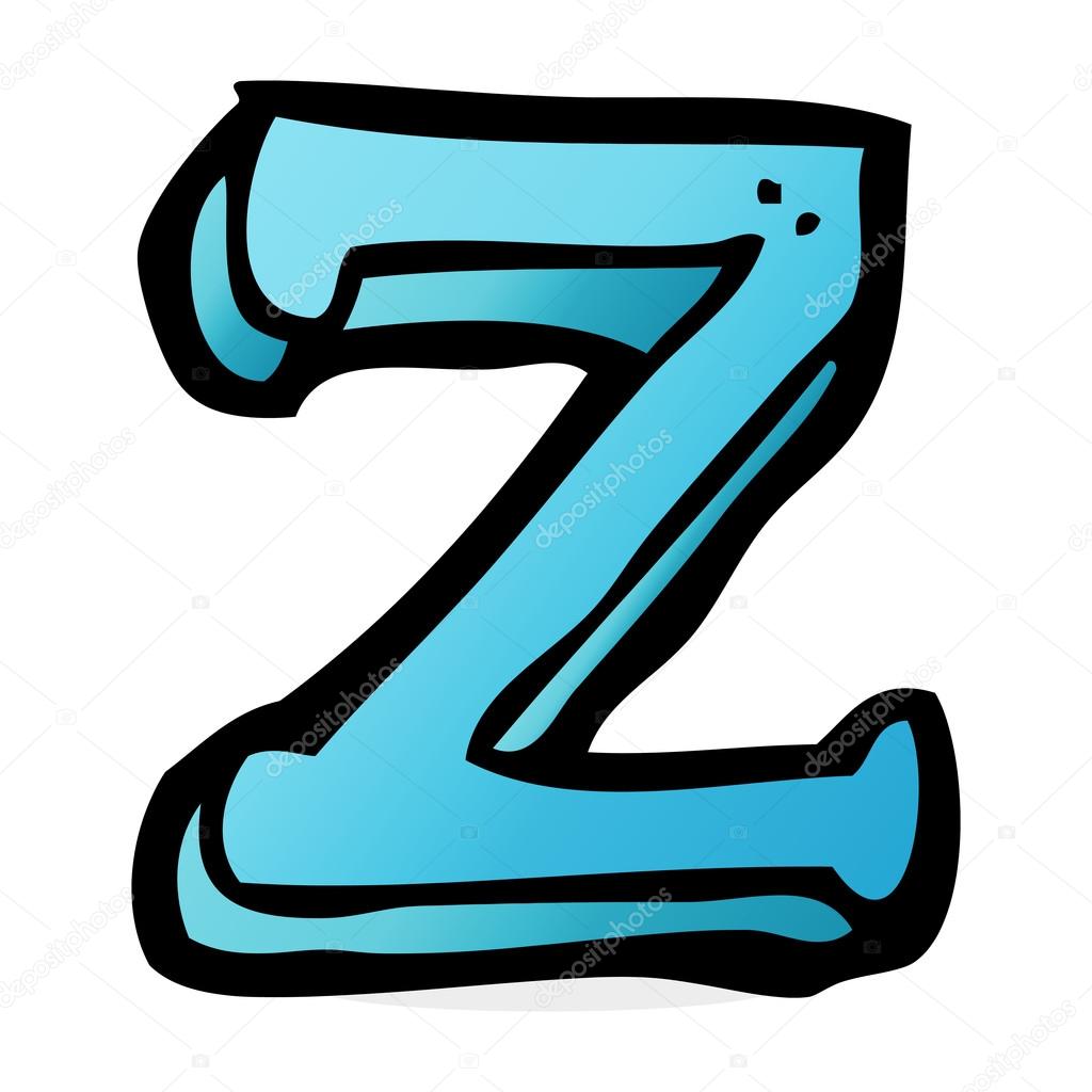 Cartoon letter Z Stock Vector Image by ©lineartestpilot #101897222