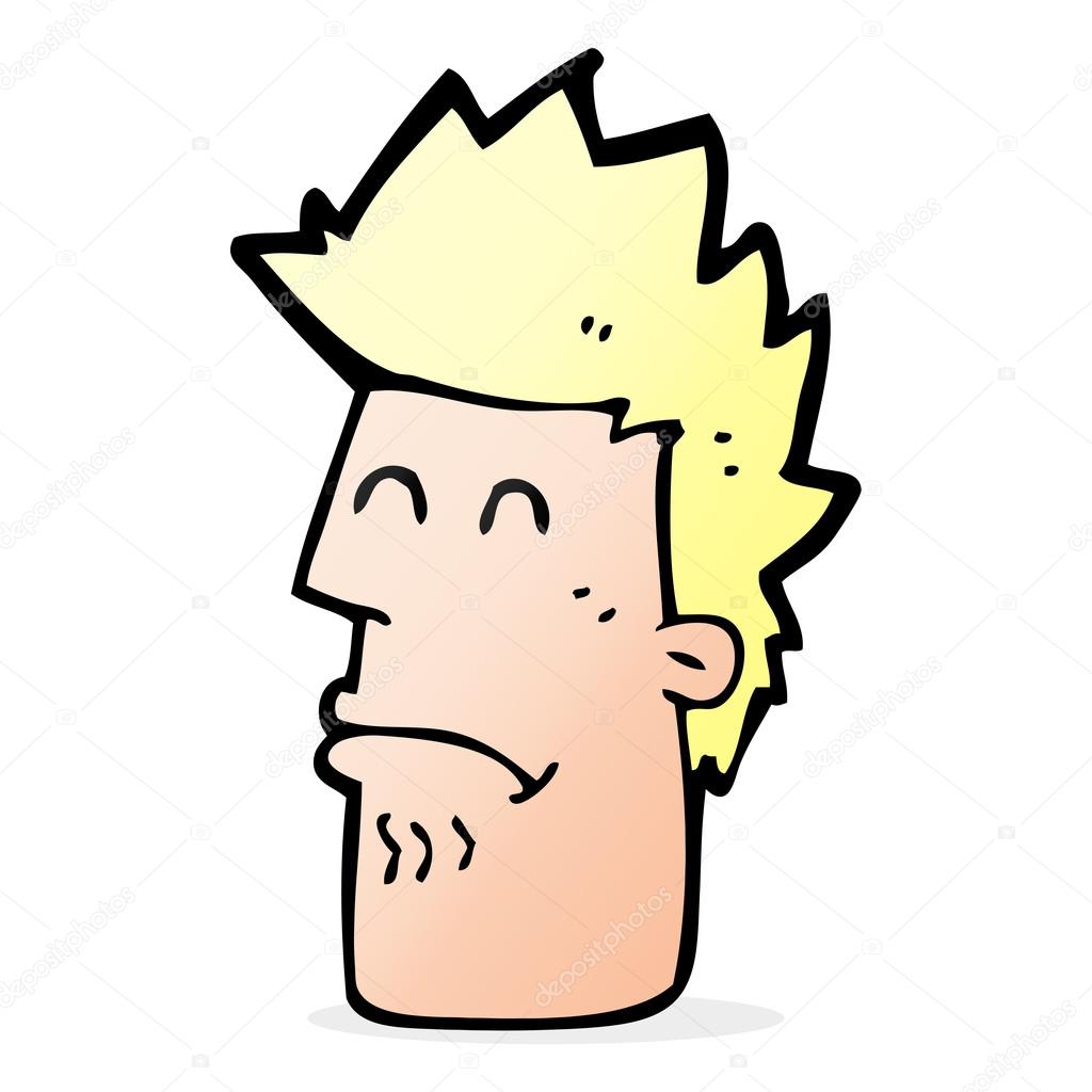 Cartoon man feeling sick Stock Vector by ©lineartestpilot 101907734