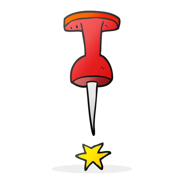 Flat Color Illustration Office Tack Stock Vector Image by ...