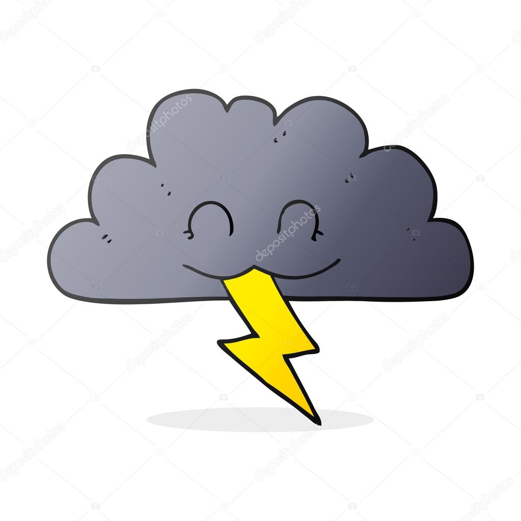 Nubes De Tormenta Animadas Foto De Stock Nube De Tormenta De Dibujos