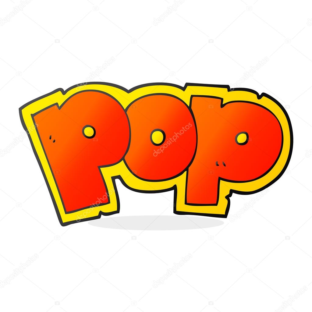 Dibujos animados símbolo POP Vector de stock #101935362 de ©lineartestpilot