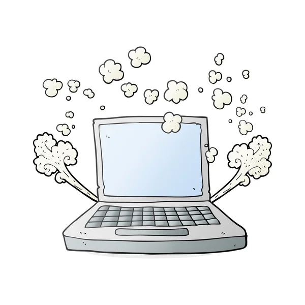 Cartoon slow computer Stock Vector by ©lineartestpilot 51723021