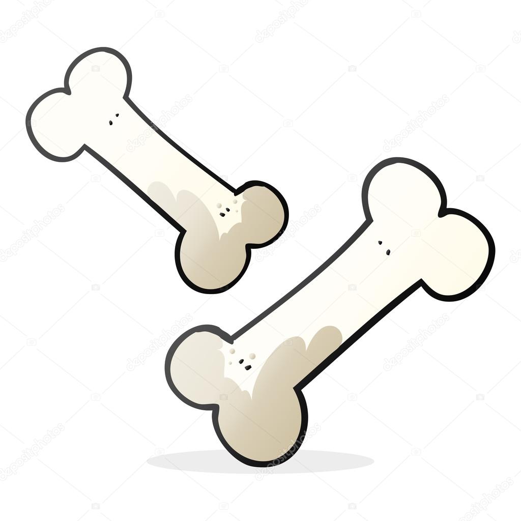 Cartoon oude botten — Stockvector © lineartestpilot #101979790