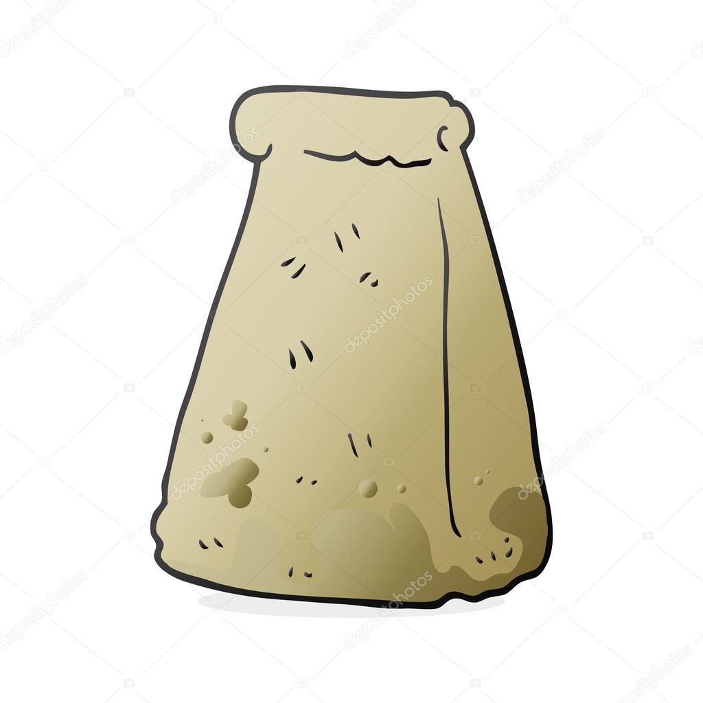 Cartoon paper bag Stock Vector Image by ©lineartestpilot #101980052