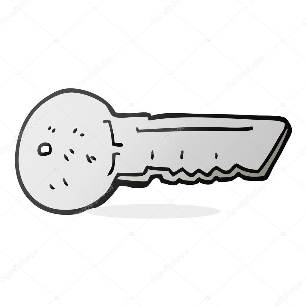 Cartoon door key Stock Vector Image by ©lineartestpilot #101981458